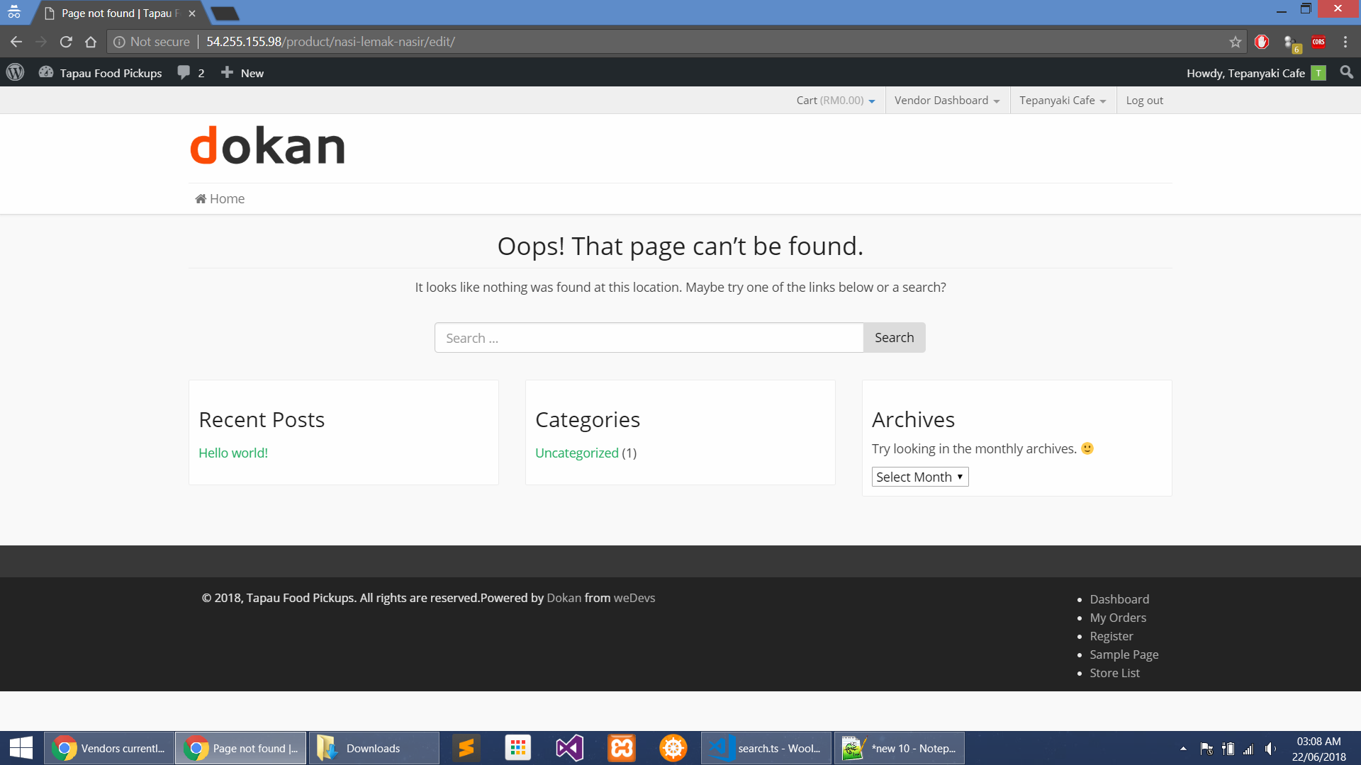 Vendors currently not able to edit products that was created and assigned to them by admin ...