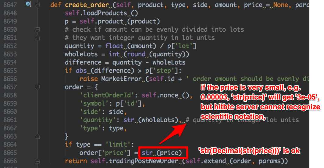 create_order in hitbtc market error with 'bad price' response · Issue #88 · ccxt/ccxt · GitHub