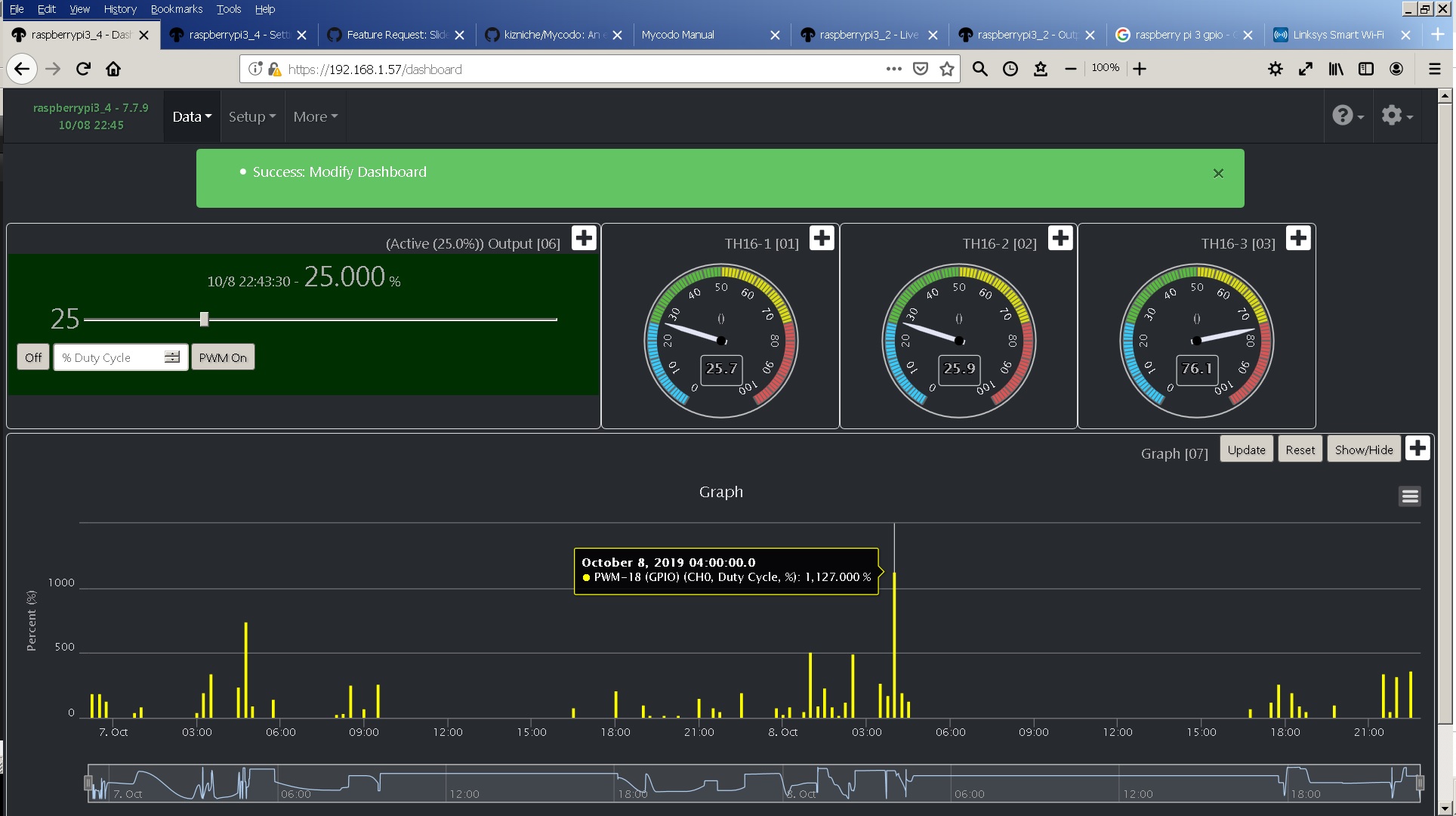Feature Request: Slider output control for desktop · Issue #699 · kizniche/Mycodo · GitHub