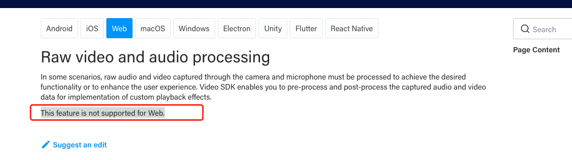 Integrate comments about Video Calling for Web · Issue #756 · AgoraIO/Docs-Source · GitHub