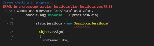 when the jessibuca used in vue3 with typescript , it doesn't work. · Issue #137 · langhuihui ...