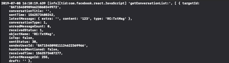 获取会话列表时,getConversationList返回数据里没有是不是开启免打扰, 这个字段能加上吗? · Issue #35 · rongcloud/rongcloud-react ...