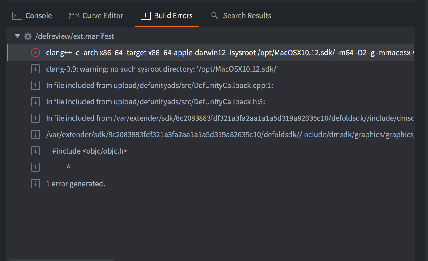 Cannot copy text of Build Errors · Issue #1051 · defold/editor2-issues · GitHub