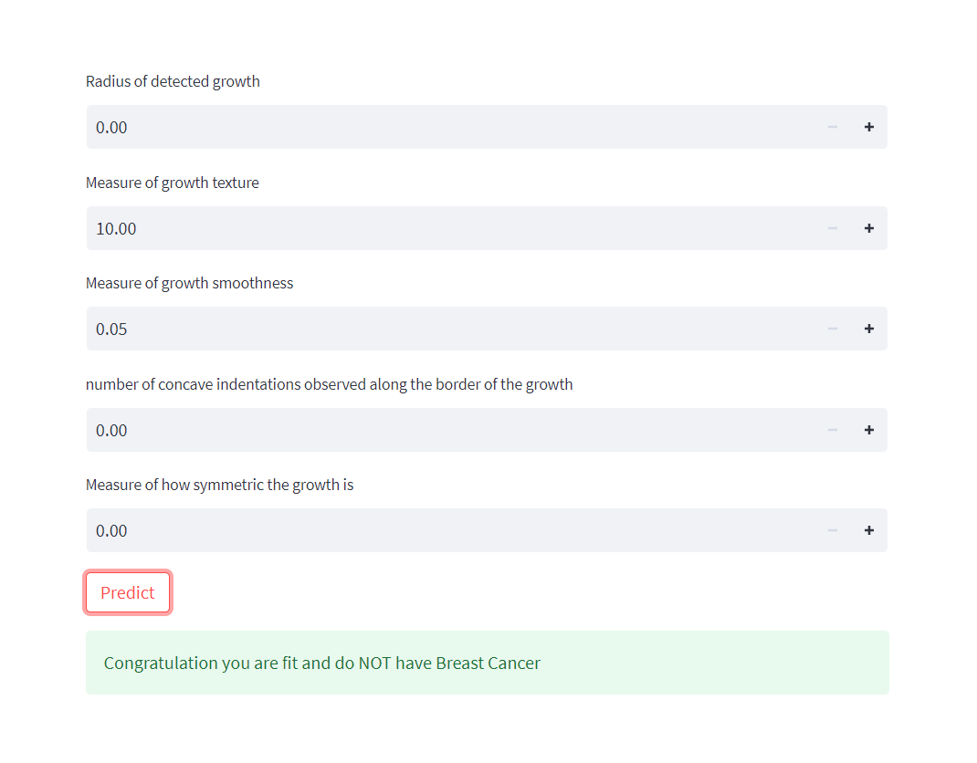 GitHub - vaishalisagar/BreastCancerDetection