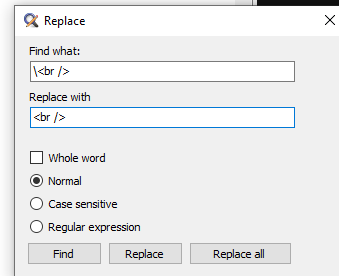 How to remove "\" from "\ "? · Issue #5629 · SubtitleEdit/subtitleedit · GitHub