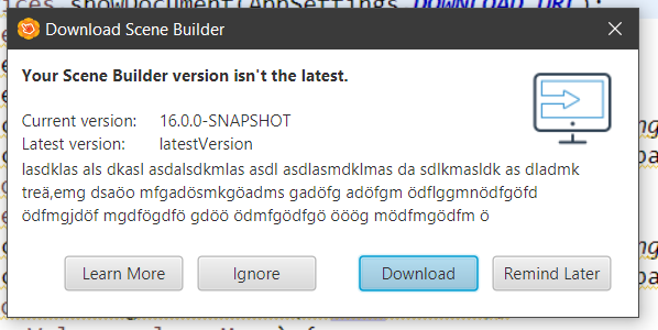 Text truncated in new version dialog · Issue #333 · gluonhq/scenebuilder · GitHub