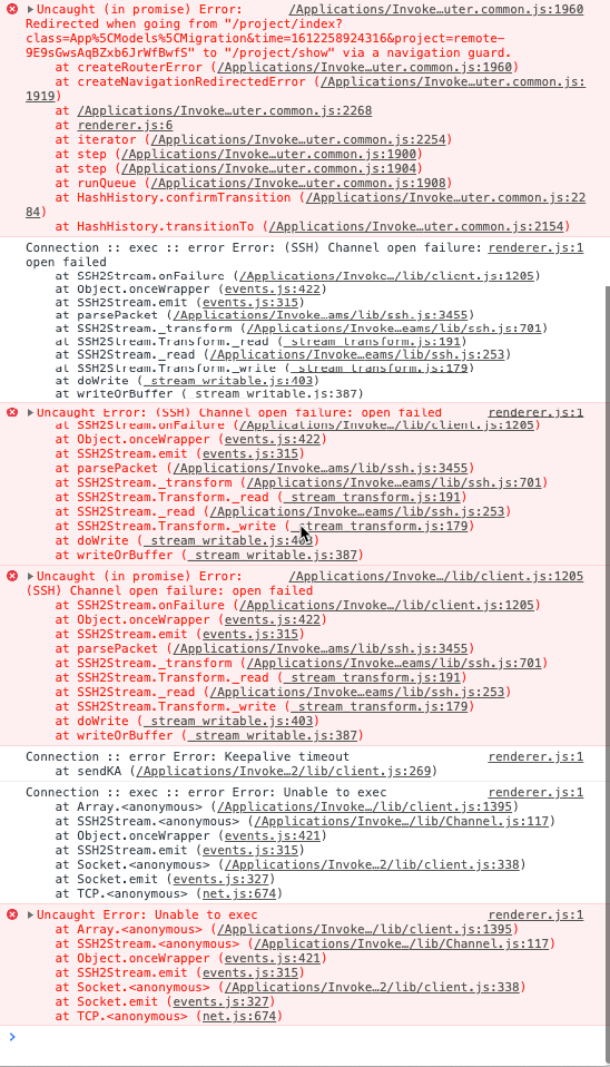 Error: Not connected/Unable to exec · Issue #20 · beyondcode/invoker-community · GitHub