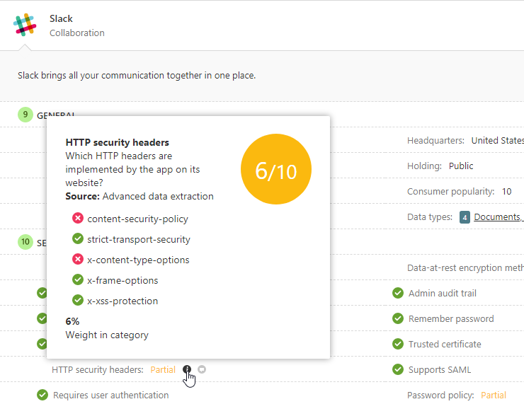Expose Property & Weight Scores for apps in the Cloud App Catalog · Issue #71 · microsoft/MCAS ...