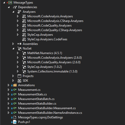 Projects with analyzers, those analyzers become dependencies in other projects · Issue #2717 ...