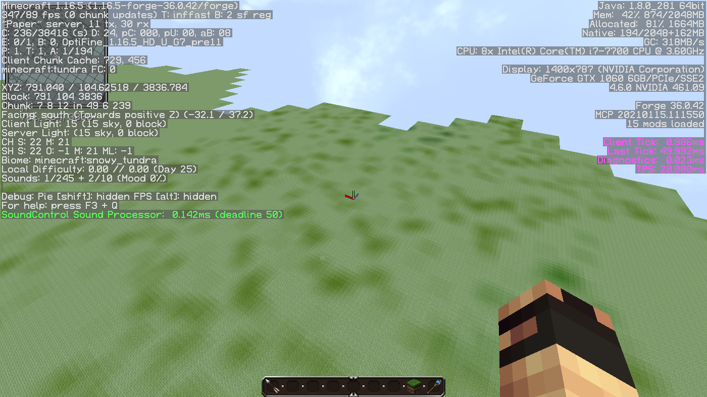 Edit commands cause ghost blocks and a 16x16x16 lava cube to appear ...