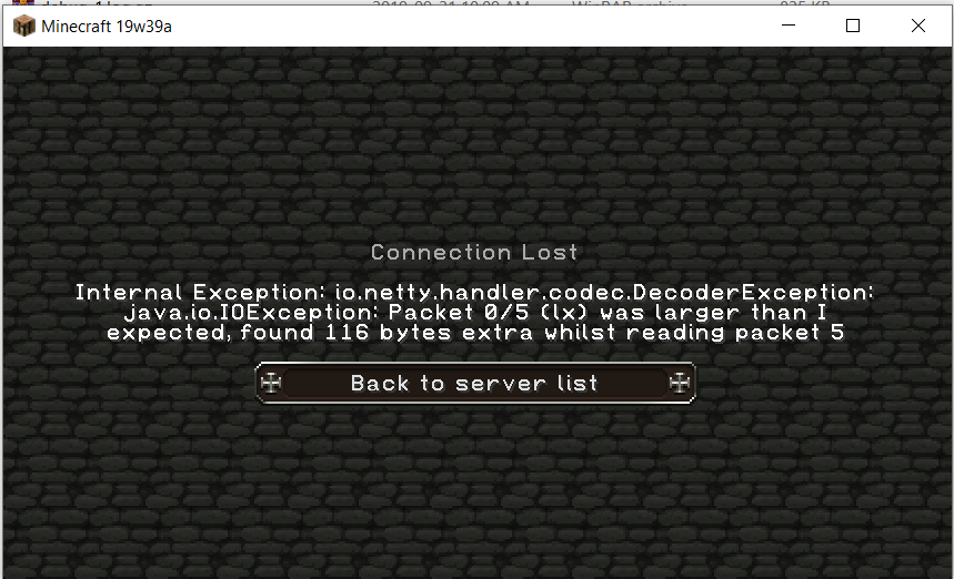 Loose conection on /warp or /tp · Issue #1475 · ViaVersion/ViaVersion · GitHub