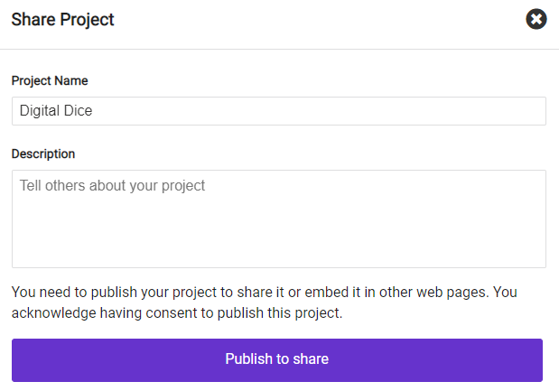 Add description field in Share dialog? · Issue #5004 · microsoft/pxt-arcade · GitHub