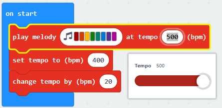 Standardize tempo slider · Issue #4906 · microsoft/pxt-microbit · GitHub