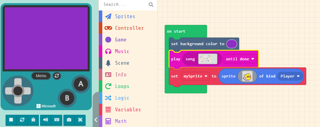 Default until done in play song is blocking · Issue #5675 · microsoft ...