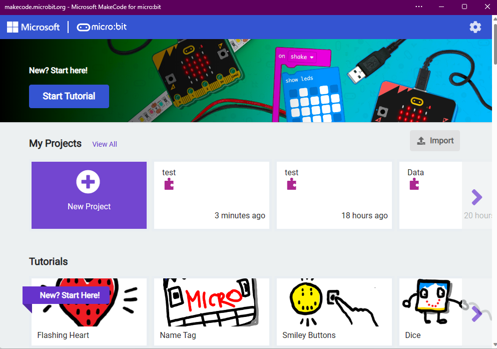 Windows app top chrome bar is purple · Issue #4985 · microsoft/pxt-microbit · GitHub
