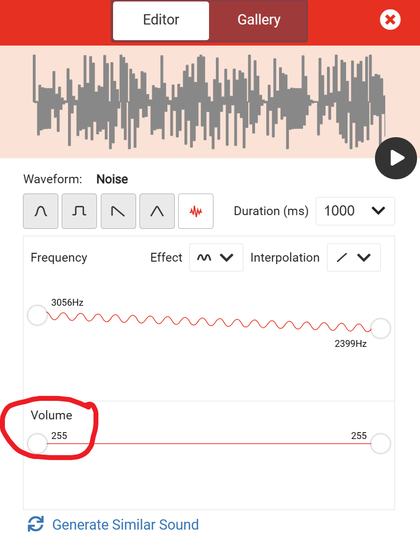 Volume doesn't affect Sound effect blocks in Simulator · Issue #5193 · microsoft/pxt-microbit ...