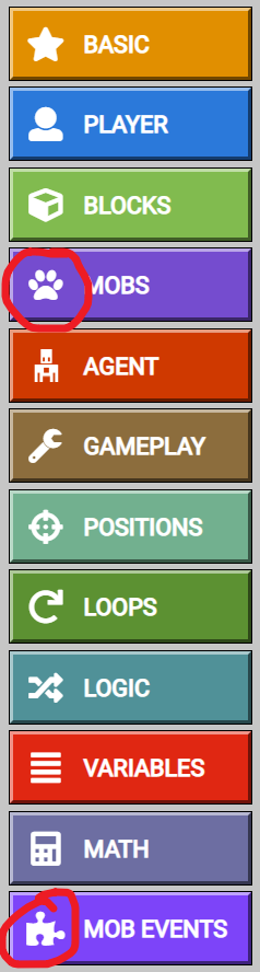 Paw icon · Issue #1 · microsoft/makecode-minecraft-mob-events · GitHub