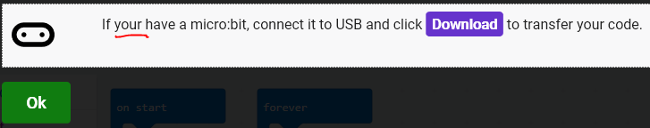 Coin Flipper Tutorial typo · Issue #1247 · microsoft/pxt-microbit · GitHub