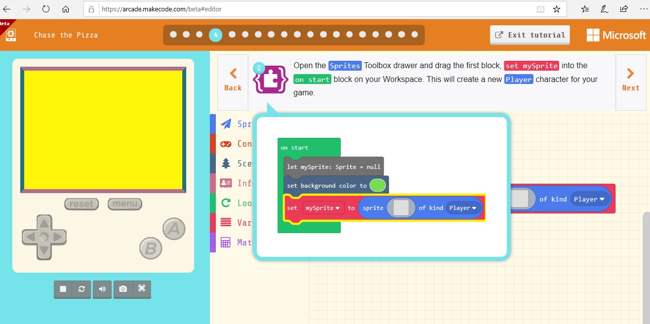 Let Mysprite Declaration Showing Up In Tutorial Hints · Issue 1475 