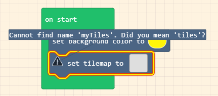 Compile error on Tilemap · Issue #1696 · microsoft/pxt-arcade · GitHub