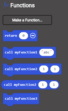 Order of Function blocks in Toolbox · Issue #2918 · microsoft/pxt-microbit · GitHub