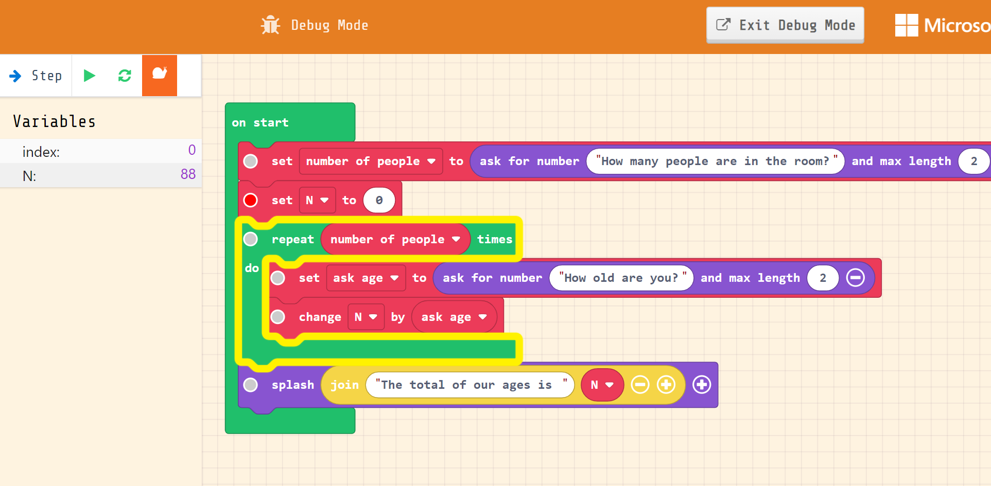 Debugger not tracking all variables · Issue #2573 · microsoft/pxt-arcade · GitHub