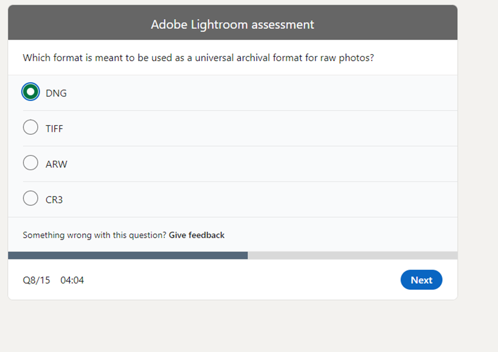 adobe-lightroom-quiz.md missing questions · Issue #5541 · Ebazhanov/linkedin-skill-assessments ...