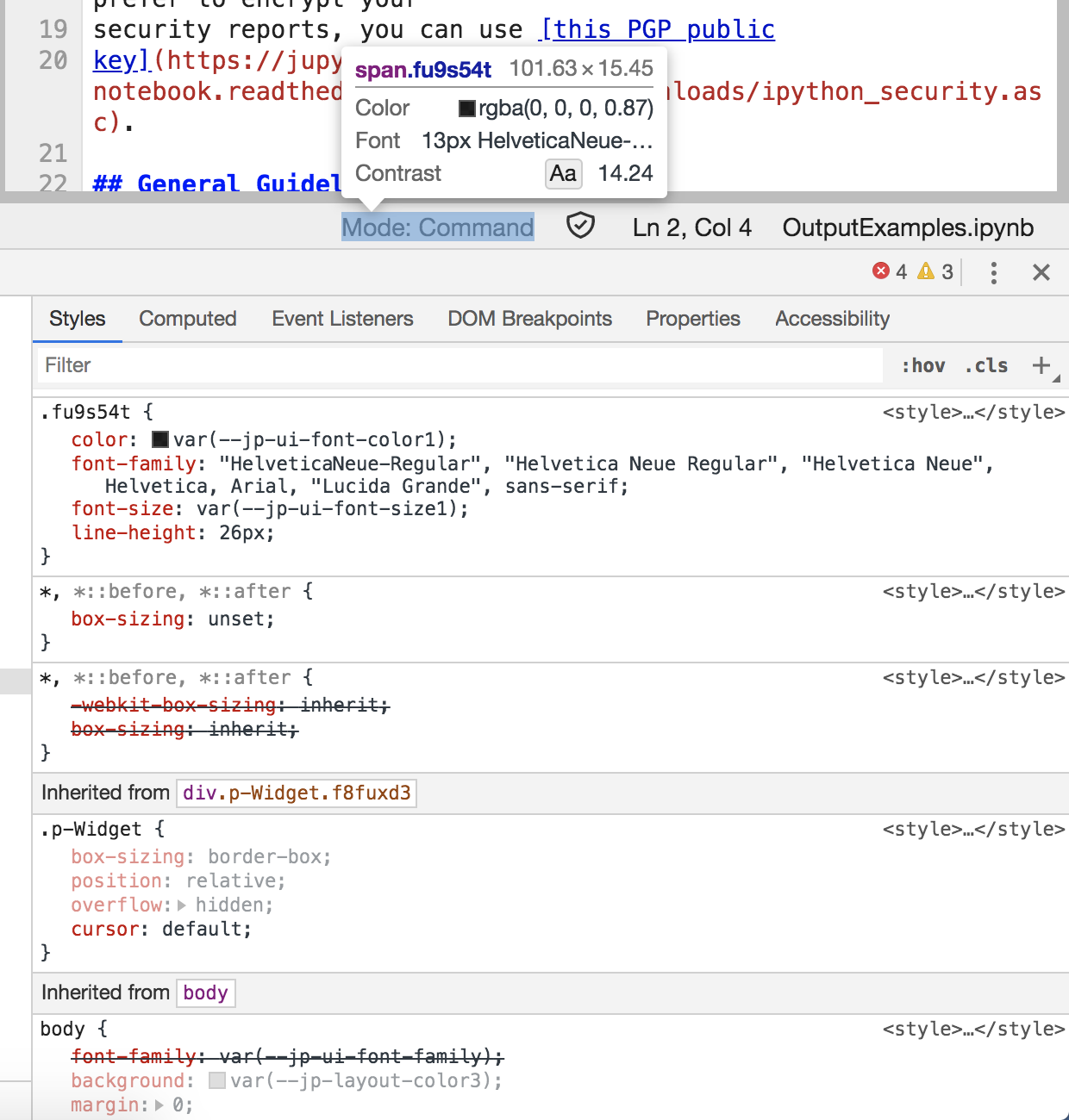 Status Bar Font Consistency With The Rest Of Jupyterlab · Issue 6643 · Jupyterlabjupyterlab