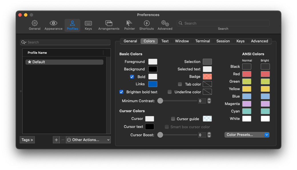 bug: dashes are hardly visible on the dark background · Issue #354 · eza-community/eza · GitHub