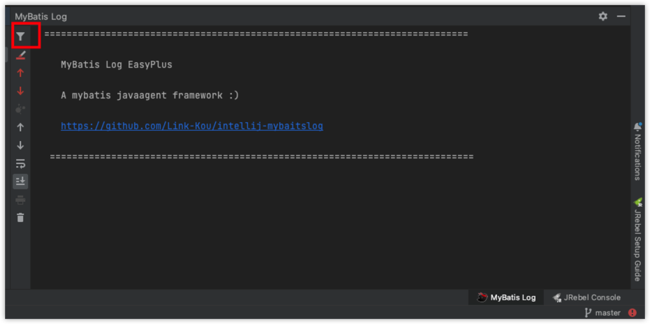 Idea 20231 · Issue 95 · Link Kouintellij Mybaitslog · Github