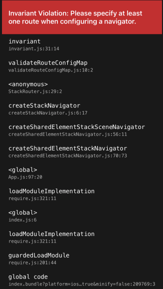 [v5] Please Specify At Least One Route When Configuring A Navigator · Issue 85 · Ijzerenhein