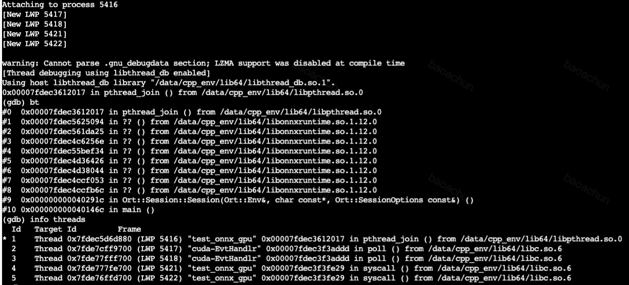 Program will stuck when creating 'Ort::Session' · Issue #14317 · microsoft/onnxruntime · GitHub