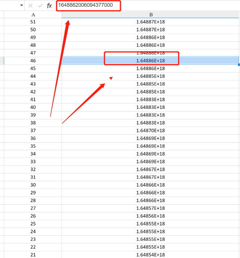 显示1.64886E+18这种啥情况？怎么处理 · Issue #1307 · dream-num/Luckysheet · GitHub