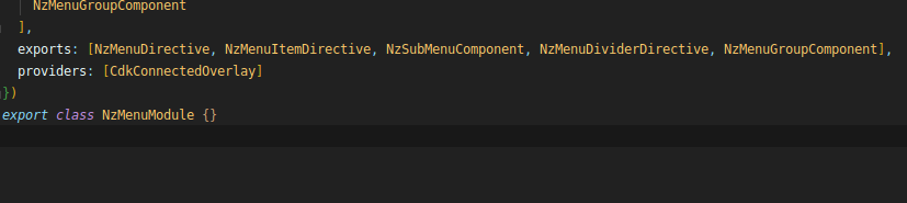 StaticInjectorError(AppModule)[CdkConnectedOverlay -> Overlay] · Issue #3727 · NG-ZORRO/ng-zorro ...