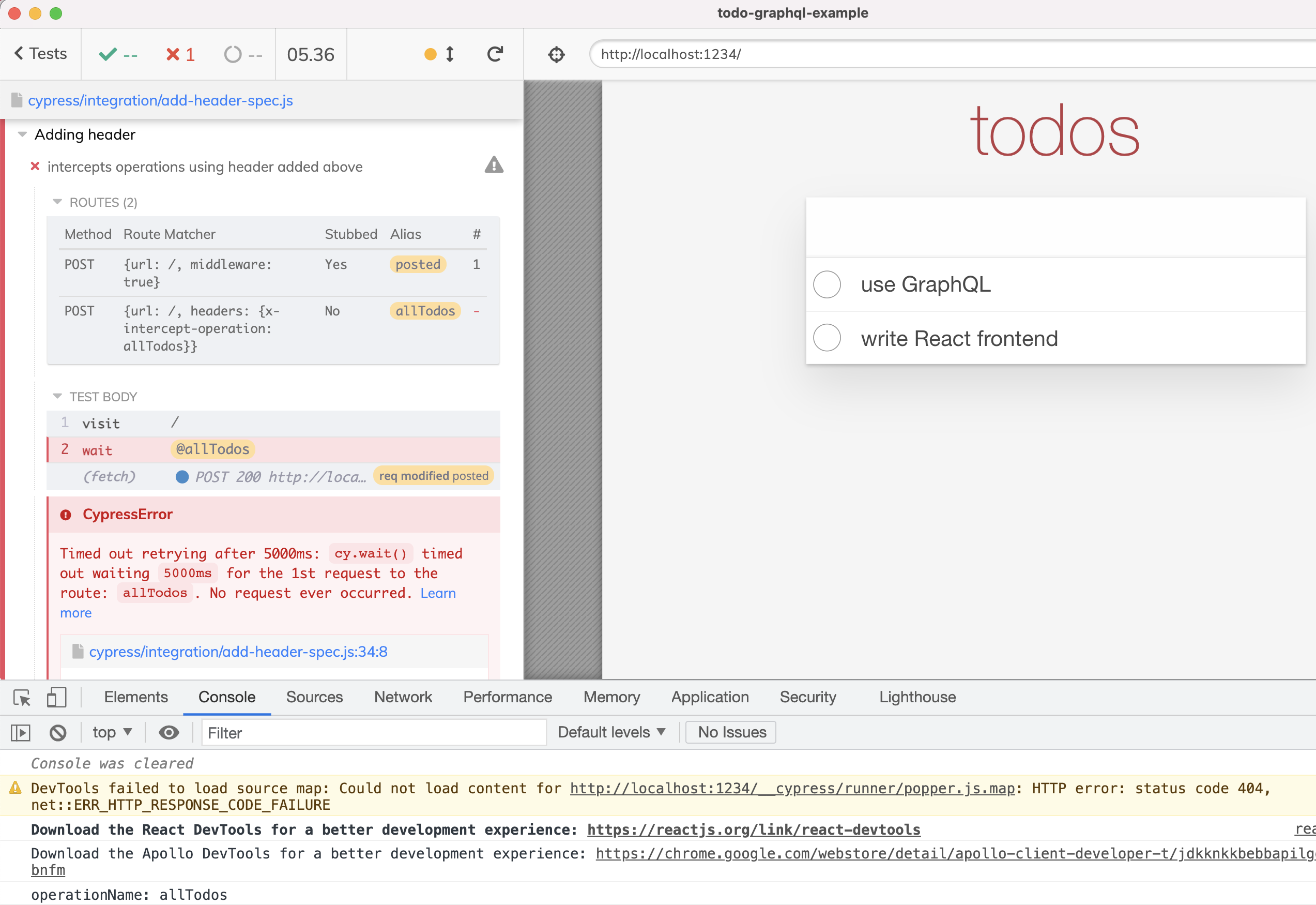 cy.intercept does not "see" header added from the middleware intercept ...