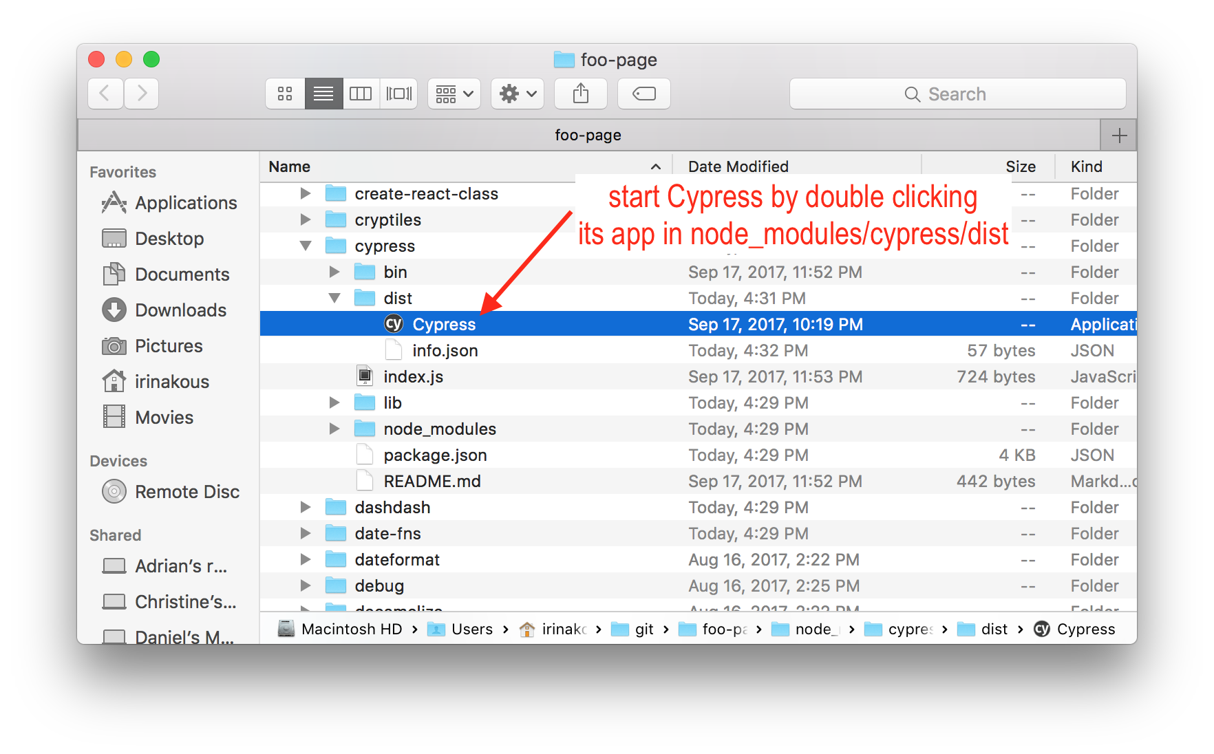 cy.exec sources profile once when opening from Finder / Windows Explorer · Issue #694 · cypress ...