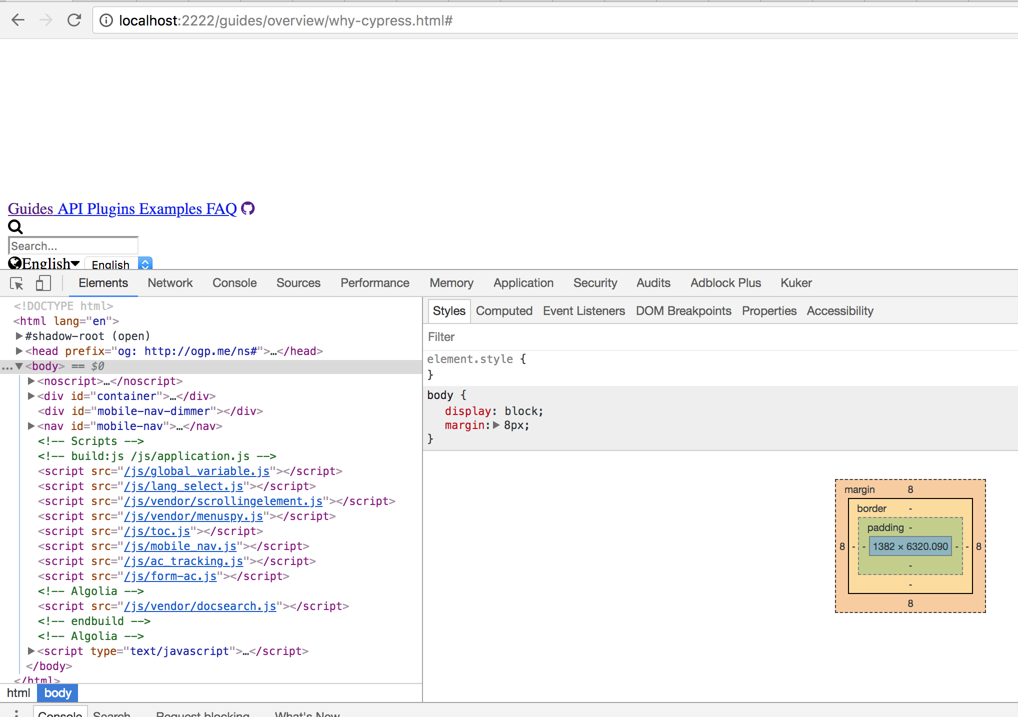Styles are not building correctly · Issue #506 · cypress-io/cypress-documentation · GitHub