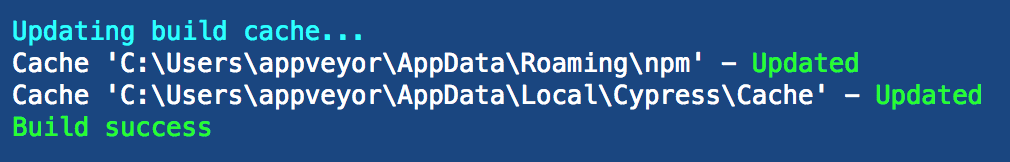 Caching On Appveyor · Issue 157 · Cypress Iocypress Example Kitchensink · Github