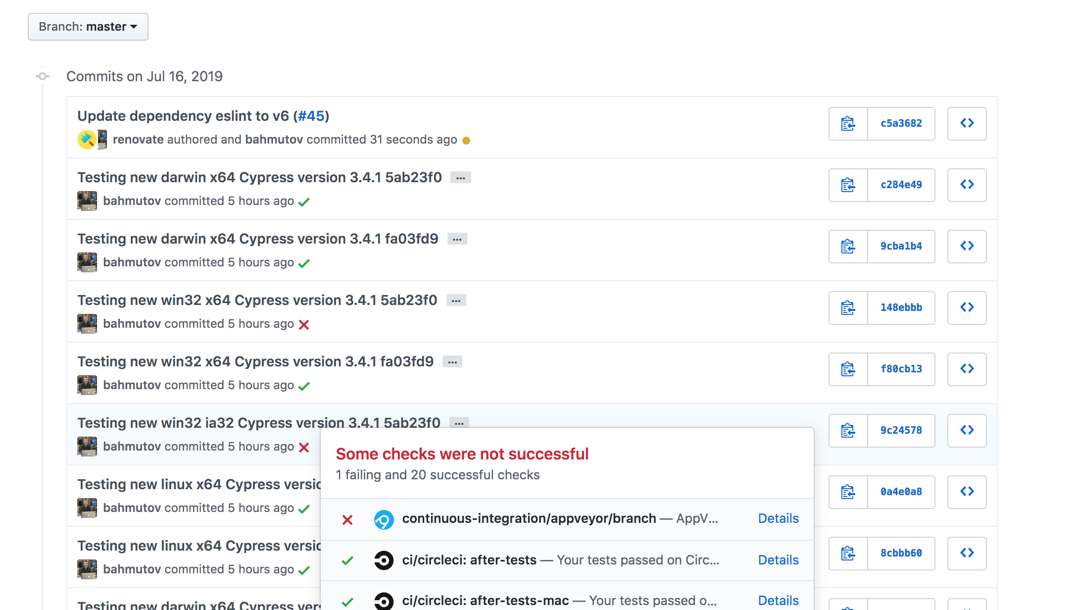 NPM install sometimes fails on AppVeyor · Issue #50 · cypress-io ...