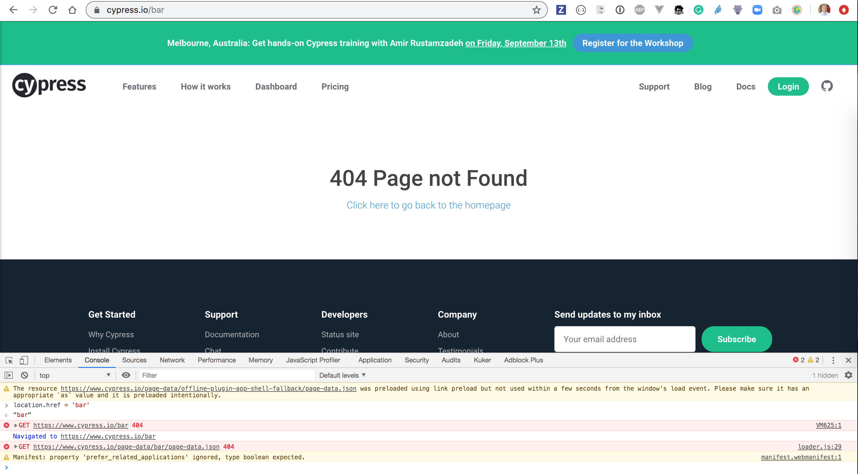 Wrong Redirect When Setting Locationhrefname From Application Code · Issue 5099 · Cypress Io