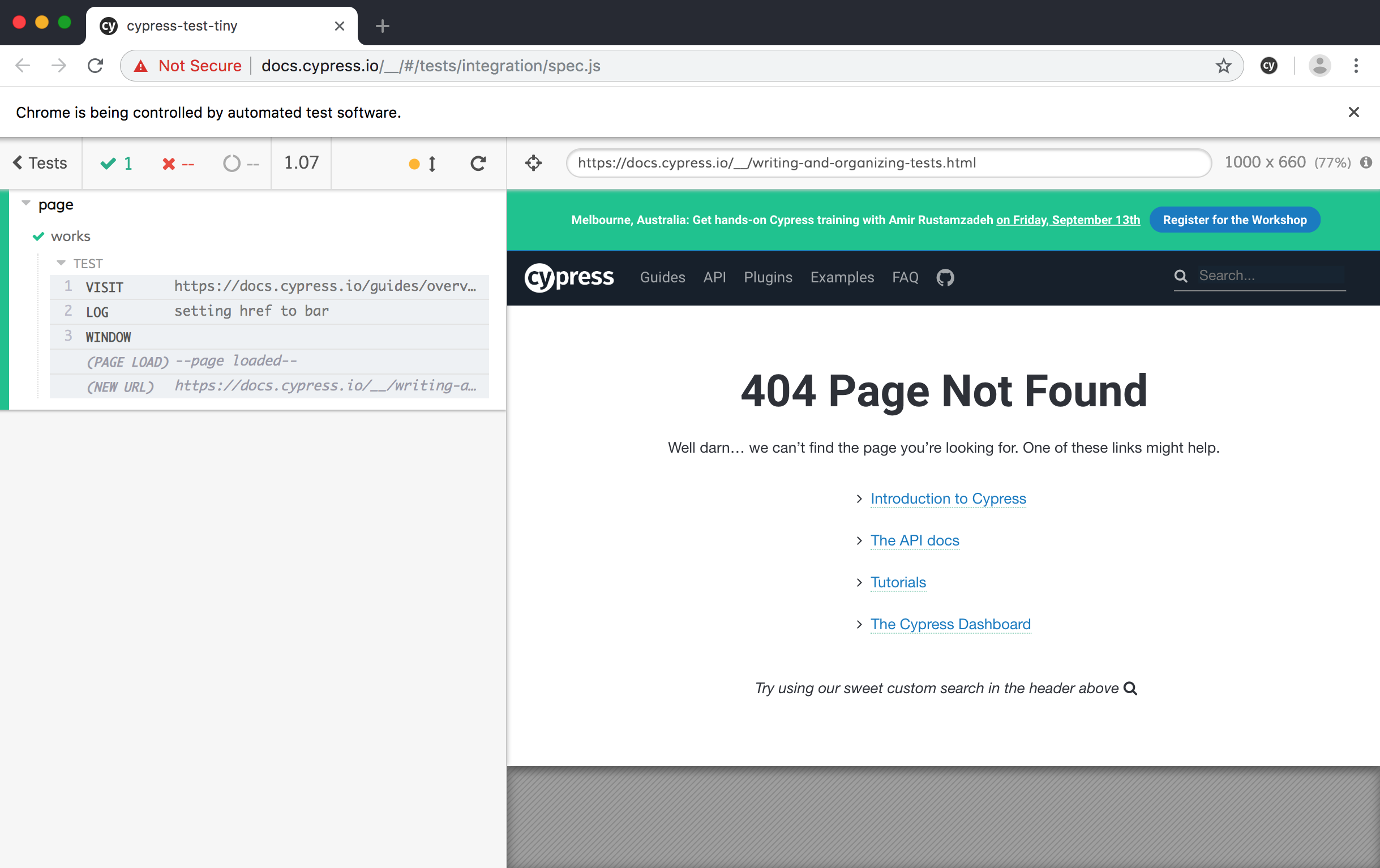 Wrong Redirect When Setting Locationhrefname From Application Code · Issue 5099 · Cypress Io 