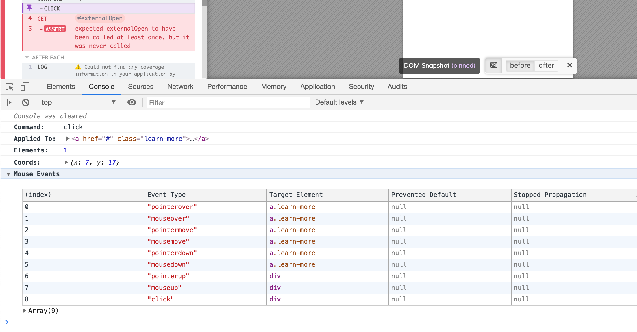 click does not work if an element has zero width / height element inside of it · Issue #7012 ...