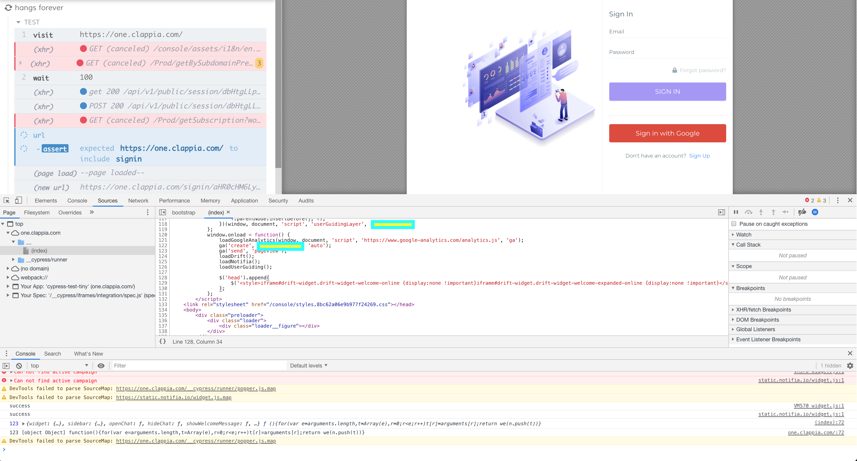 experimental fetch polyfill locks a site visit · Issue #7830 · cypress-io/cypress · GitHub