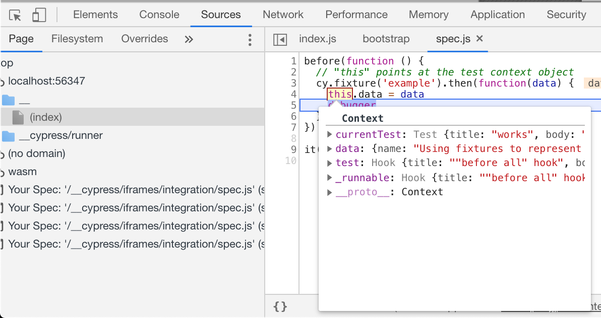 Unable To Read Data From The Fixture File · Issue 8542 · Cypress Iocypress · Github