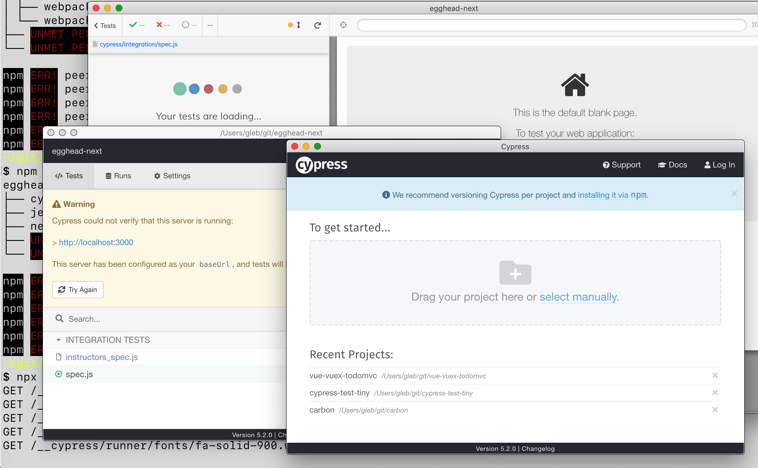 Preprocessor Opens Another Cypress Instance When Bundling · Issue 8634 · Cypress Iocypress