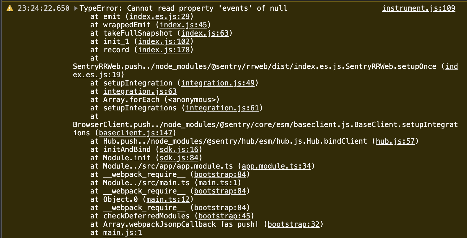 Replay view in sentry.io is empty · Issue #12 · getsentry/sentry-rrweb · GitHub