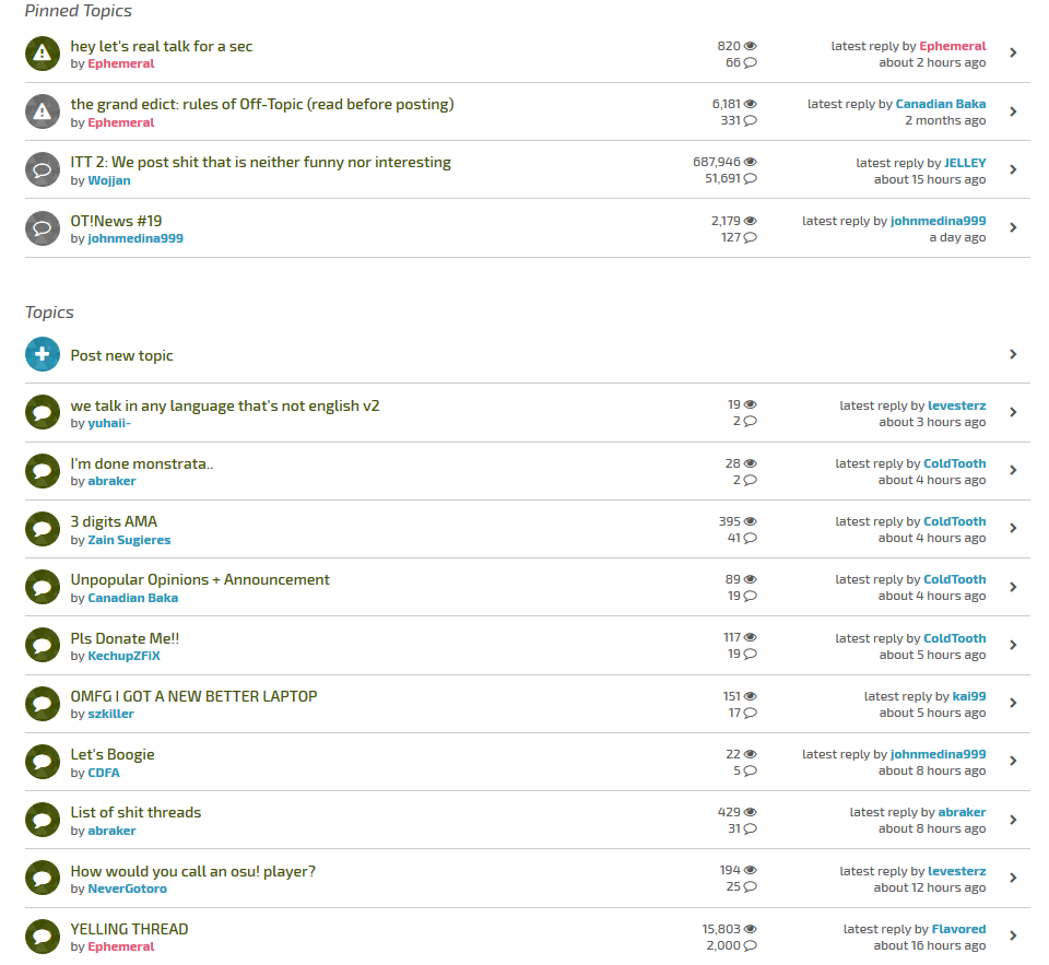 Mark threads you replied in in thread listing · Issue #2572 · ppy/osu ...