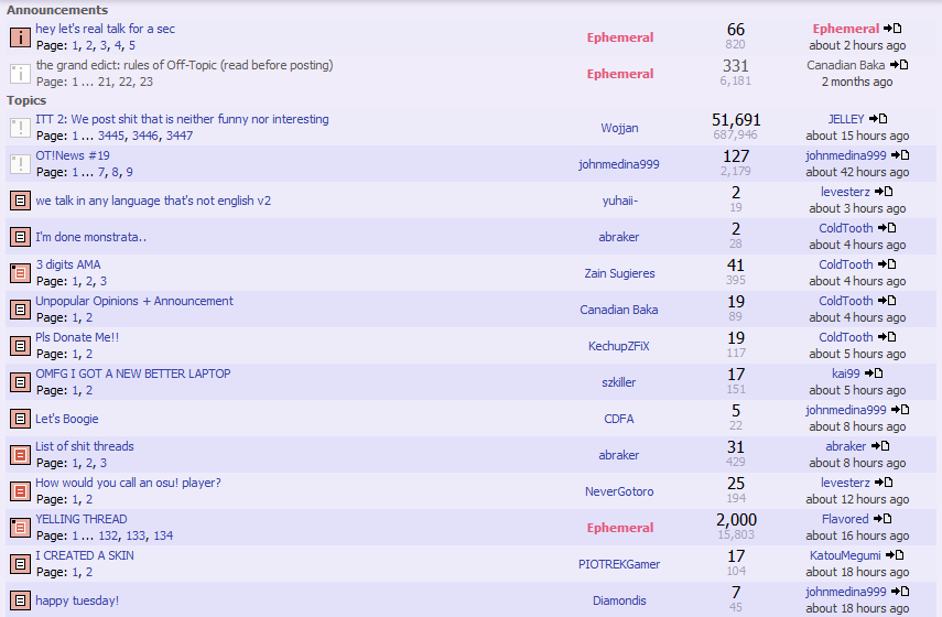 Mark threads you replied in in thread listing · Issue #2572 · ppy/osu ...