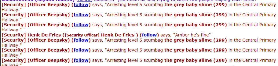 beepsky tries to arrest slimes and spam sec chat · Issue #11977 ...