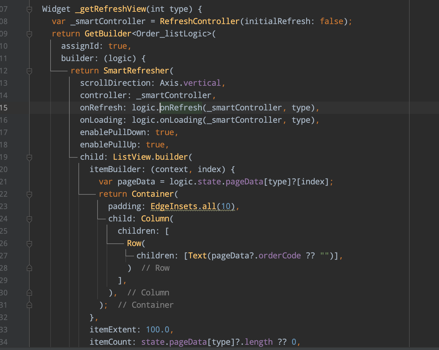用GetX更新update之后会导致再次触发onRefresh · Issue #584 · peng8350/flutter ...